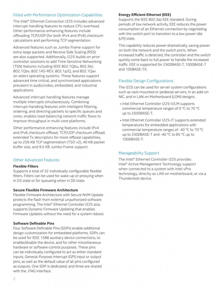 KTI225LM technical document page 2