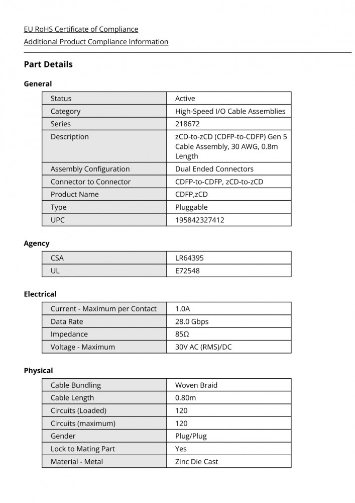 MOLEX 2186721004 technical document image 2