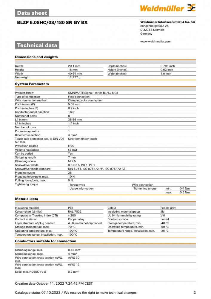 1505070000 technical document page 2