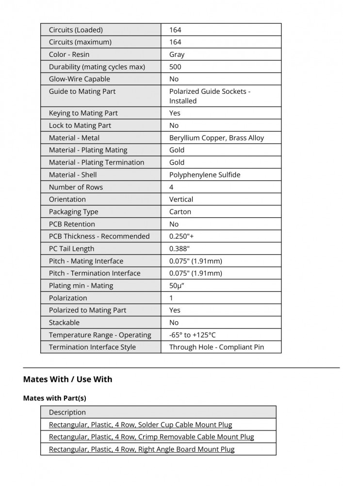 RM422-164-891-9601 technical document preview, page 2