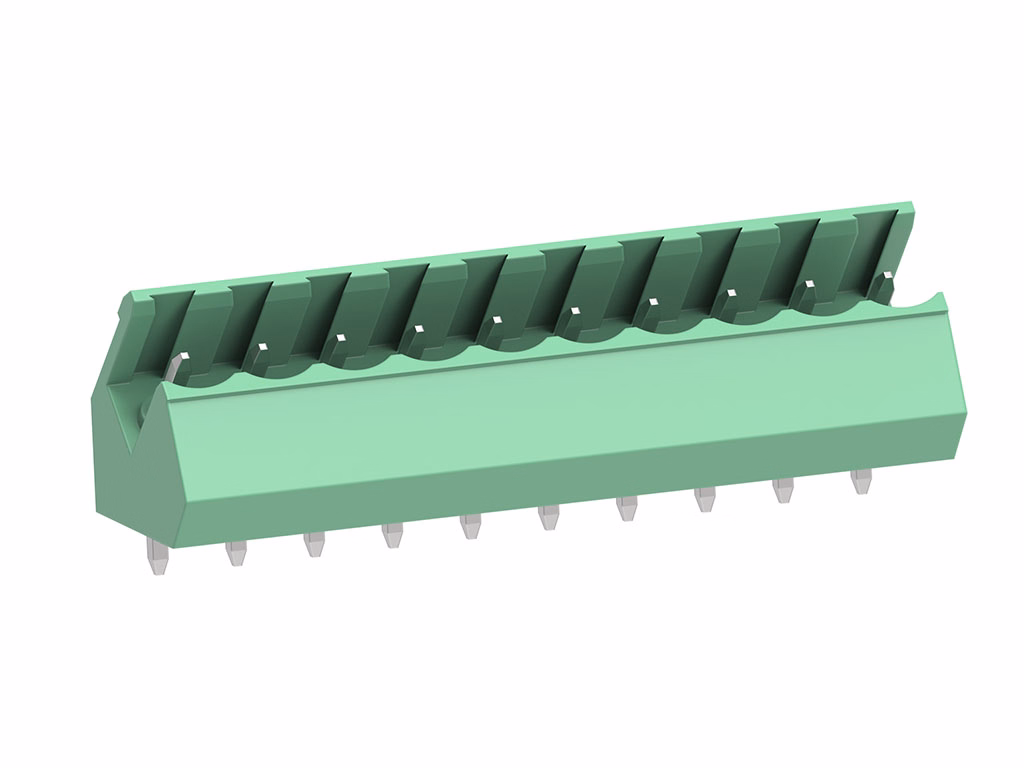 5.08mm Pitch Eurostyle Horizontal Plug, Double Wire, 10 Circuits