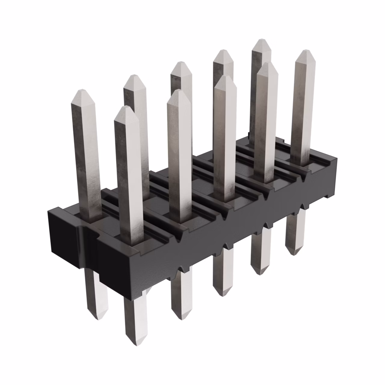 2.00mm Pitch Milli-Grid Header, Vertical, Through Hole, 50 Circuits, 2.54µm Tin (Sn) Plating, Mating Pin Length 4.00mm, Tail Length 2.60mm, Tray, Lead-Free