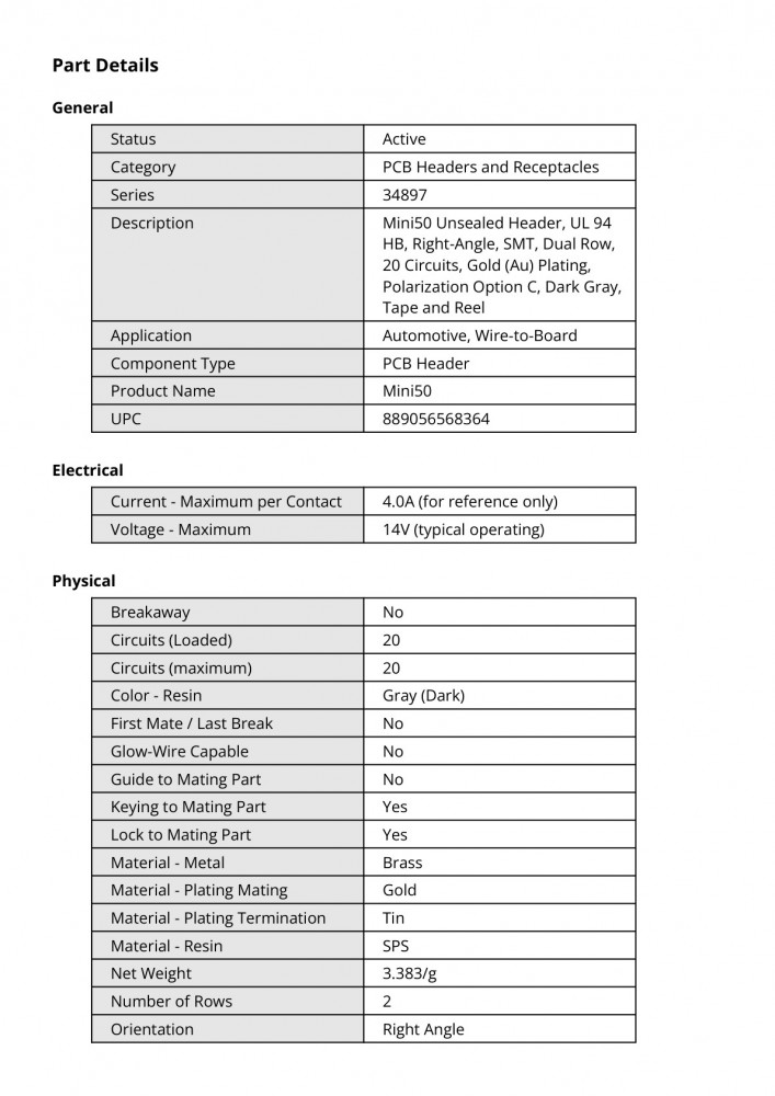 Product document image 2 for MOLEX 348976202