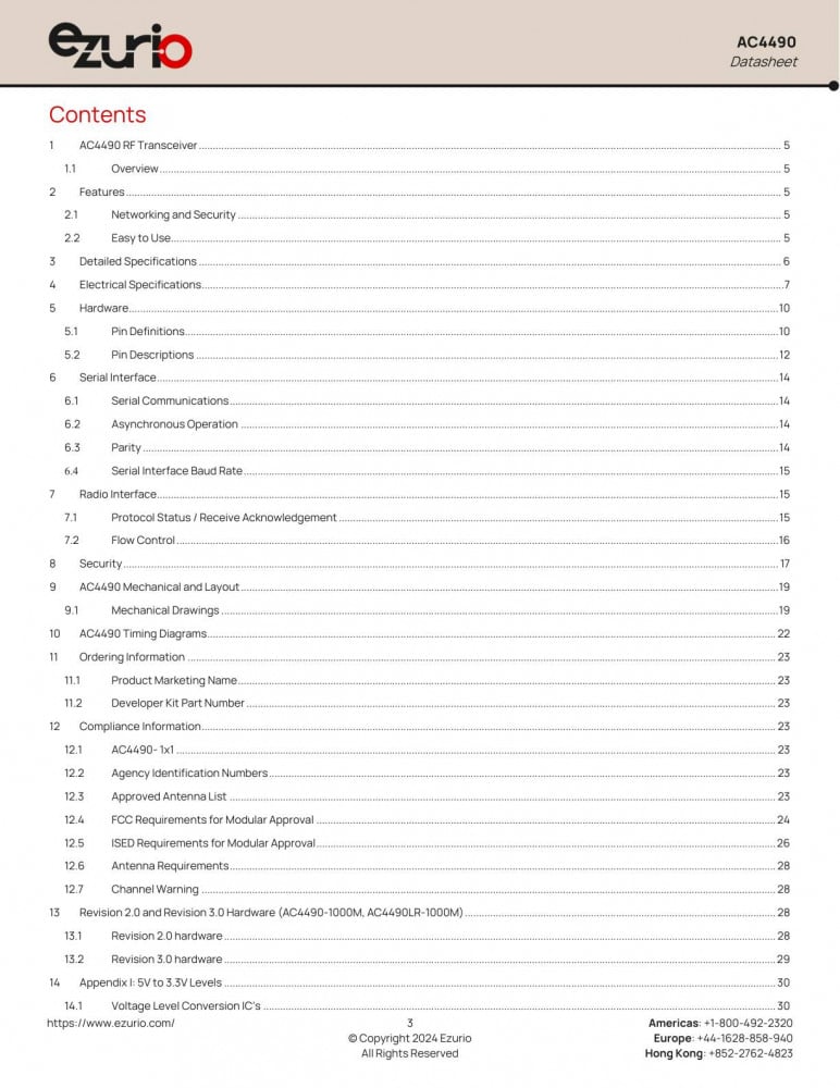 AC4490 datasheet page 3