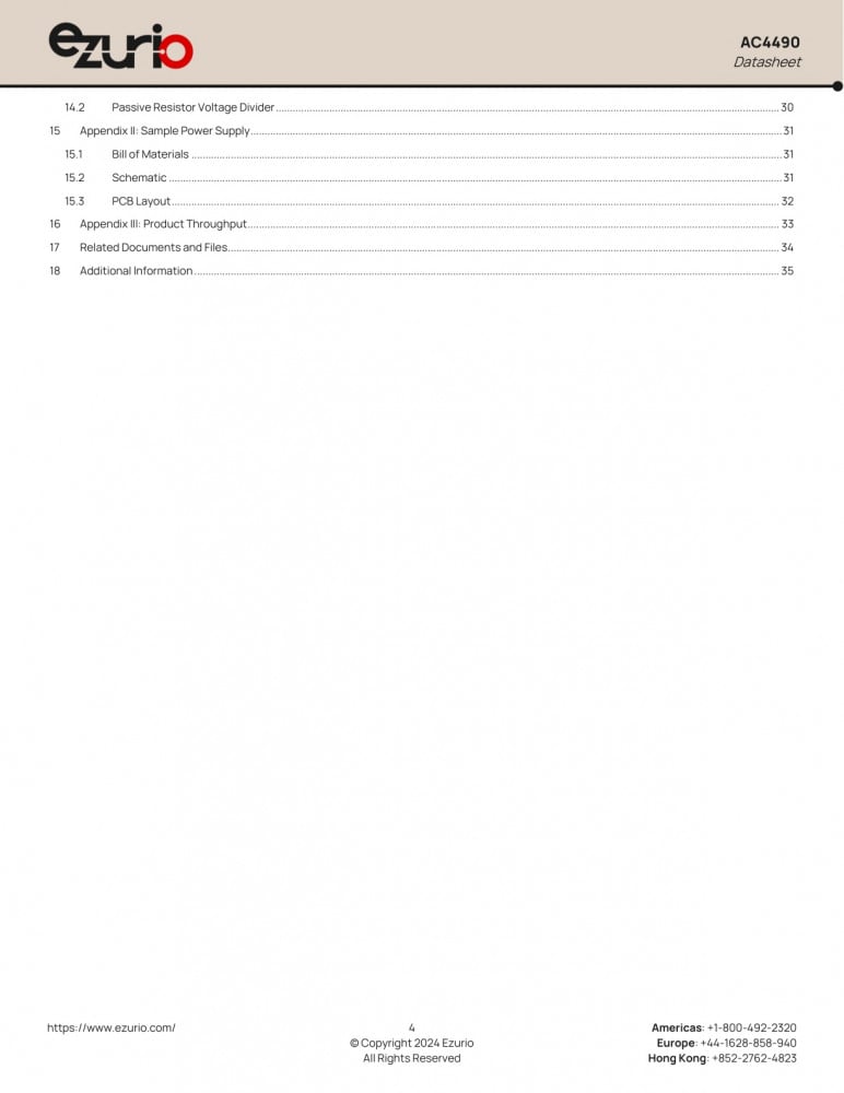 AC4490 datasheet page 4