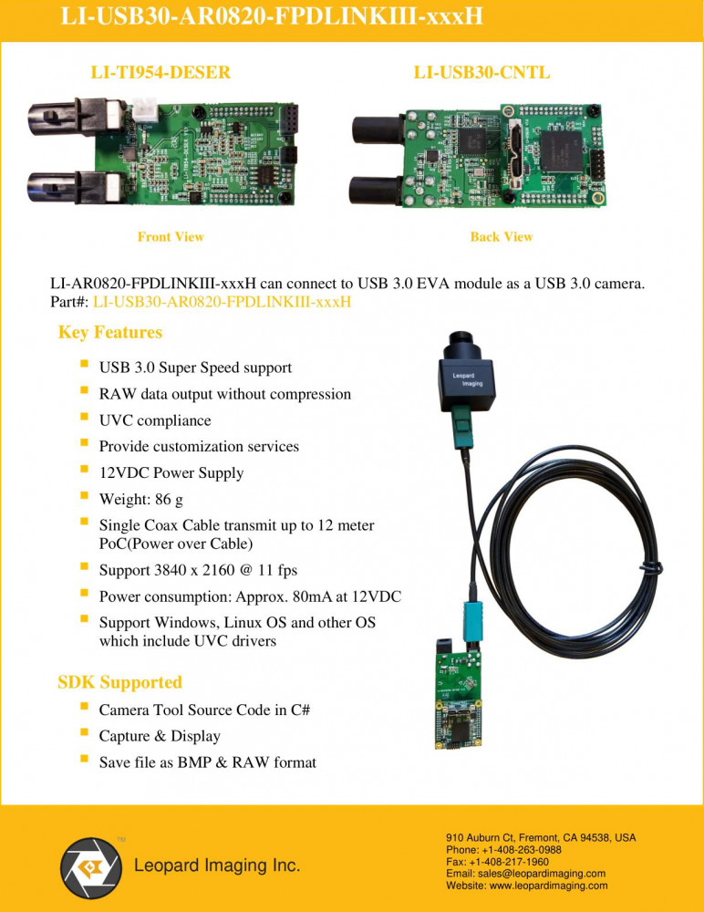 Supplied camera document page 6