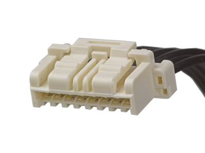 CLIK-Mate-to-CLIK-Mate Off-the-Shelf (OTS) Cable Assembly, 1.50mm Pitch, Single Row, 50.00mm Length, 7 Circuits, Beige