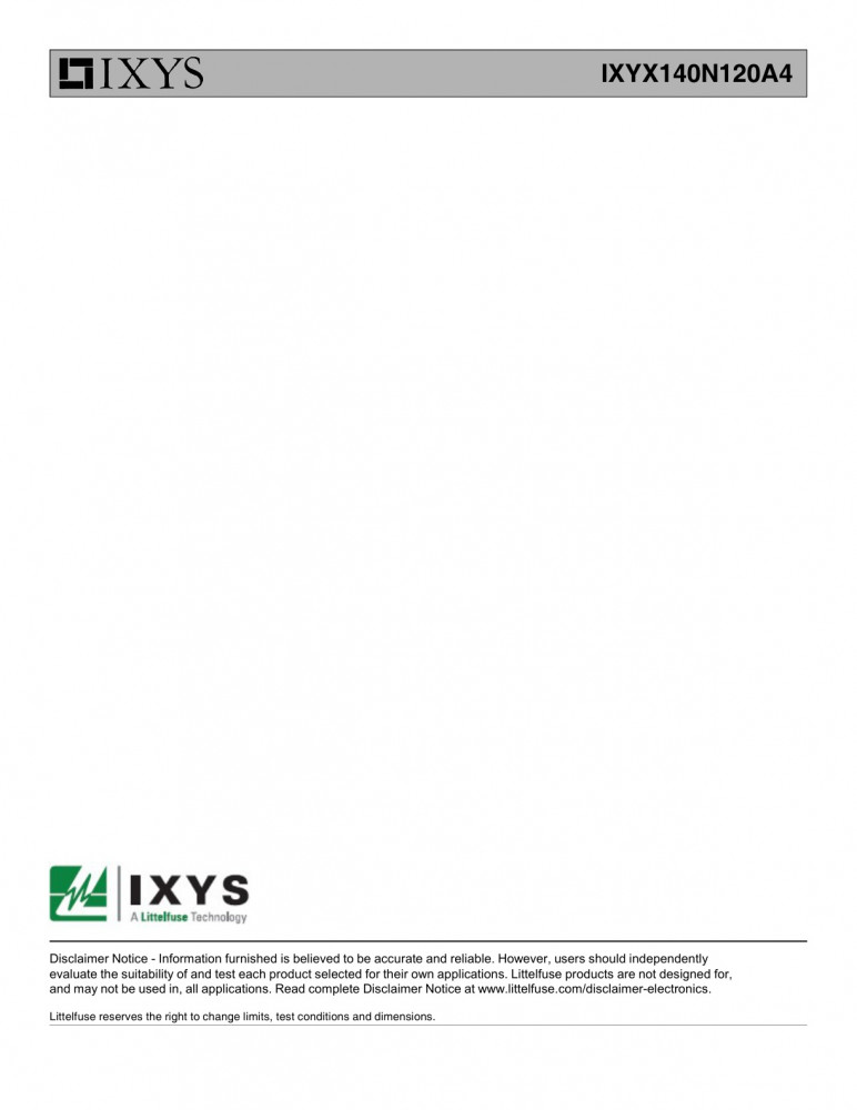 IXYX140N120A4 datasheet page 8