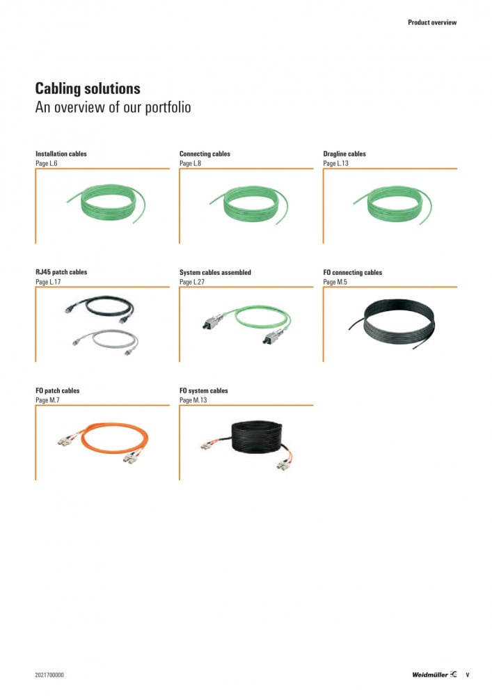 WEIDMULLER catalogue page 7
