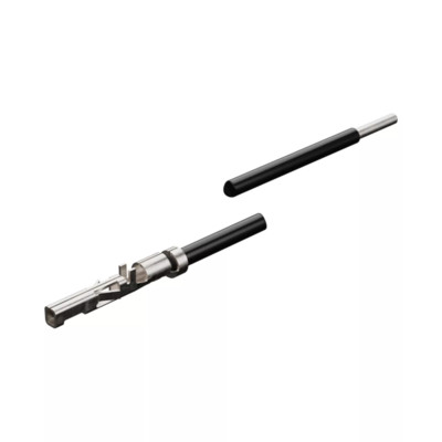 Pre-Crimped Lead Micro-Fit 3.0 Female-to-Pigtail, Tin (Sn) Plating, 450.00mm Length, 22 AWG, Black for sale