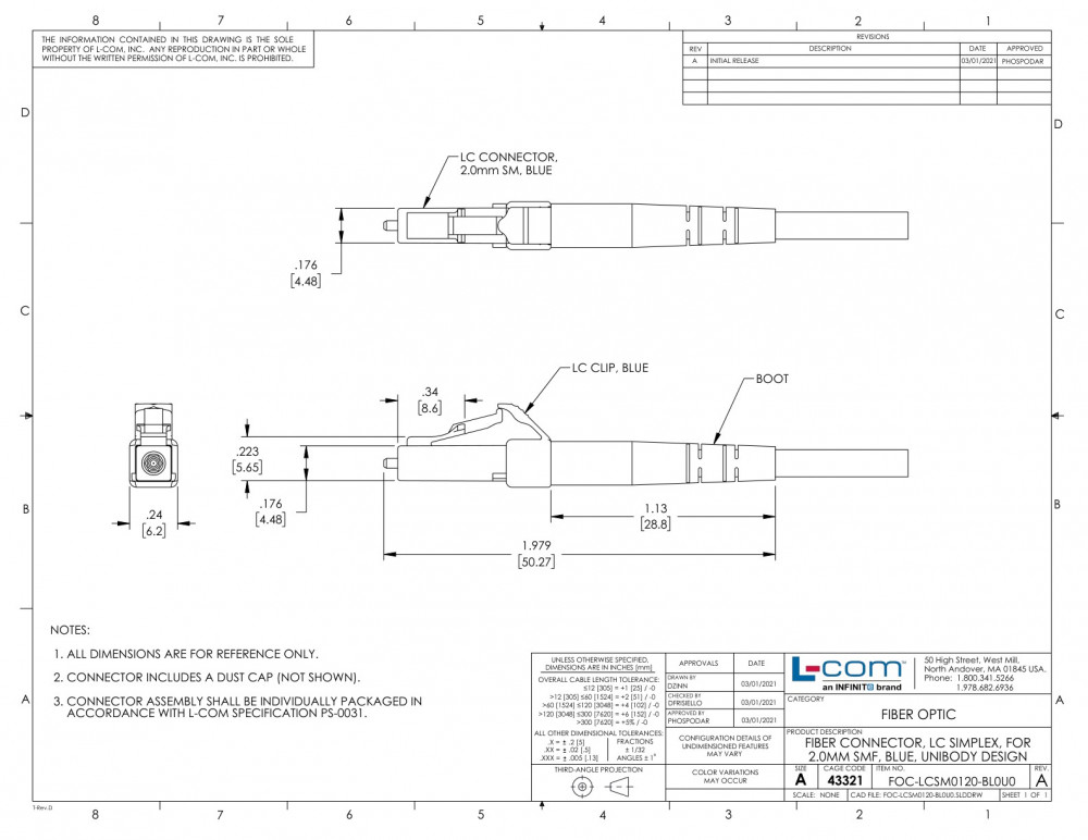 FOC-LCSM0120-BL0U0 technical document preview