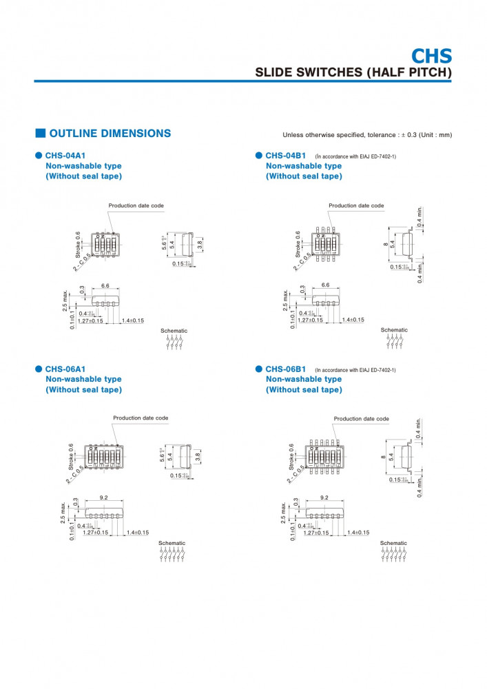 Nidec CHS-06B datasheet page 5