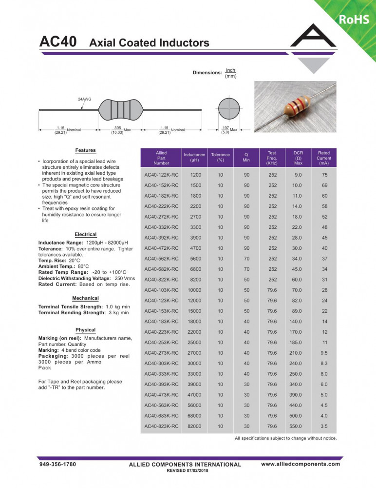 AC40 series product documentation image