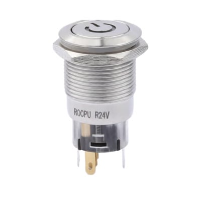 ROCPU Switches TP91913P124RS Pushbutton Switch
