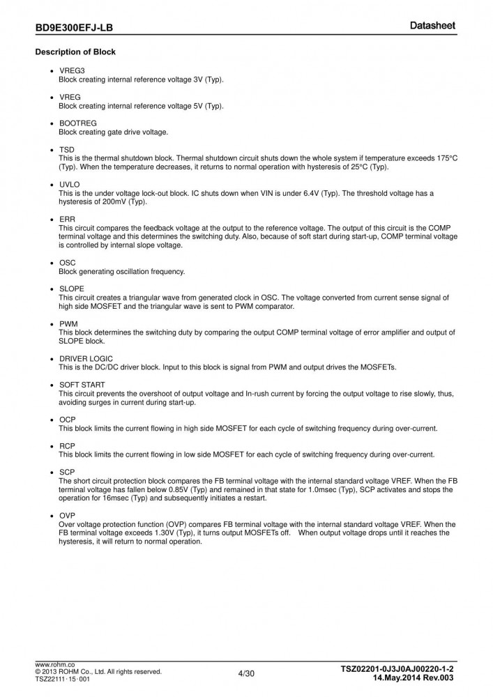 BD9E300EFJ-LBE2 datasheet page 4