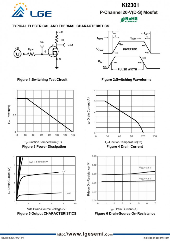 KI2301 datasheet page 3
