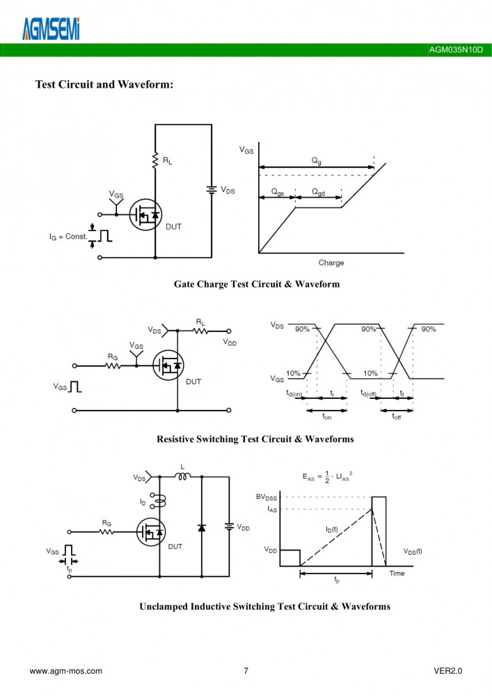 AGM035N10D datasheet page 7