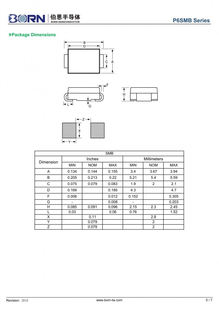P6SMB200A datasheet page 5