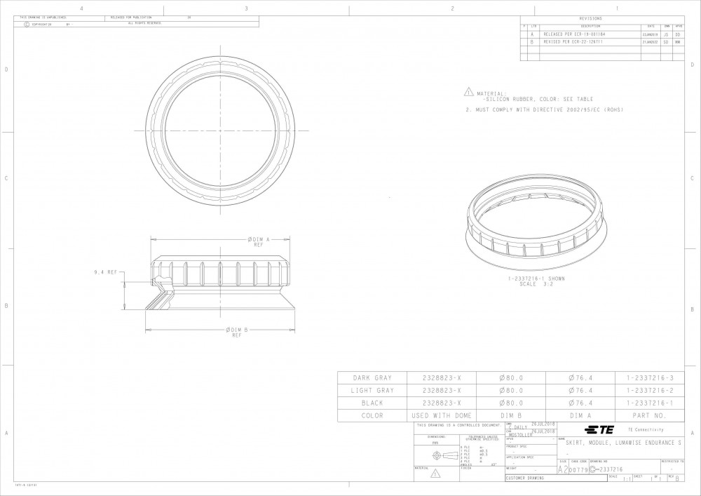 TE Connectivity 1-2337216-2 technical drawing preview