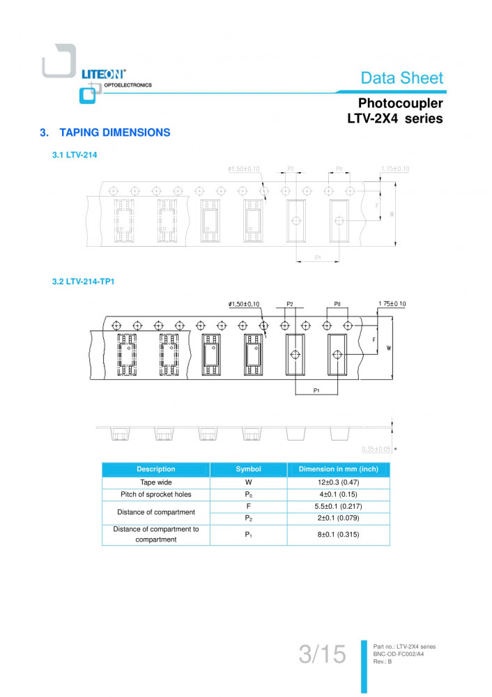 LTV-214 datasheet page 4