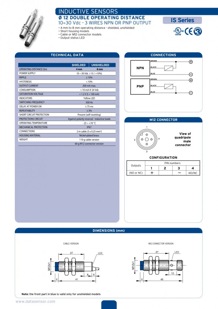 IDEC IS Series datasheet page 3