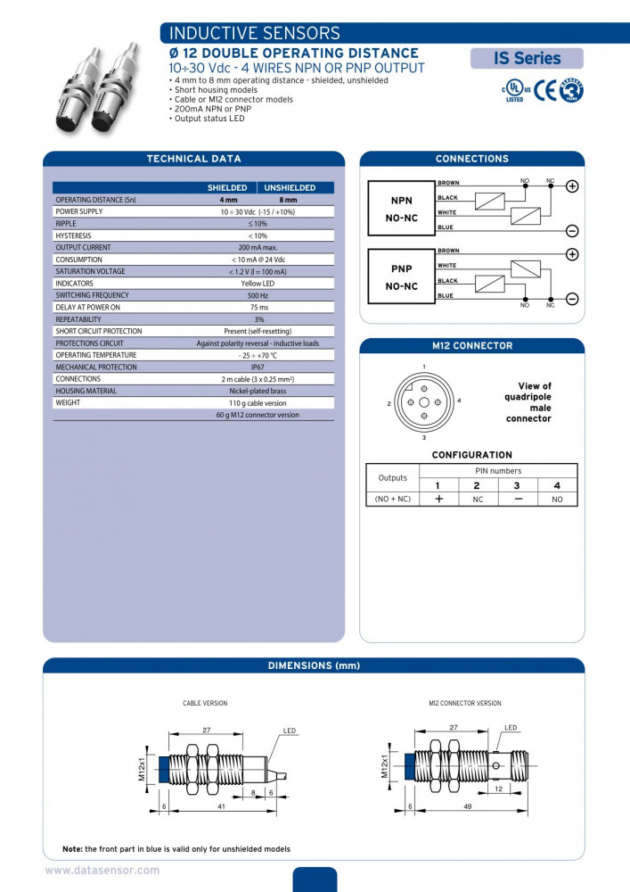 IDEC IS Series datasheet page 5