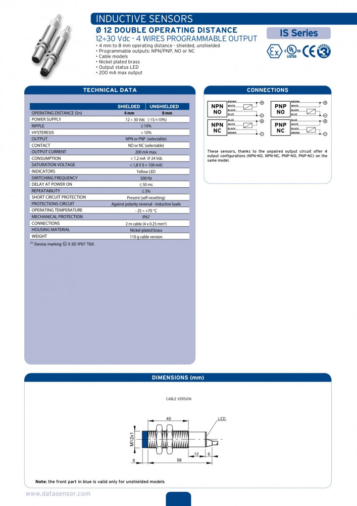 IDEC IS Series datasheet page 7