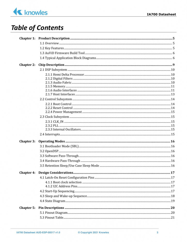 IA700 datasheet page 3