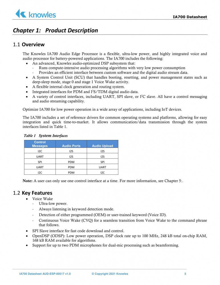 IA700 datasheet page 5