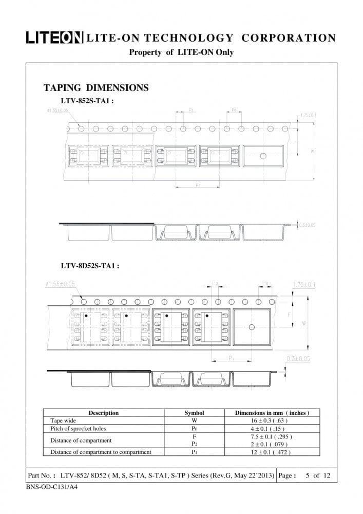 LTV-852 datasheet page 6