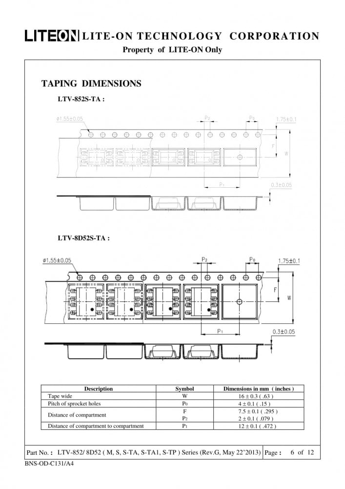 LTV-852 datasheet page 7