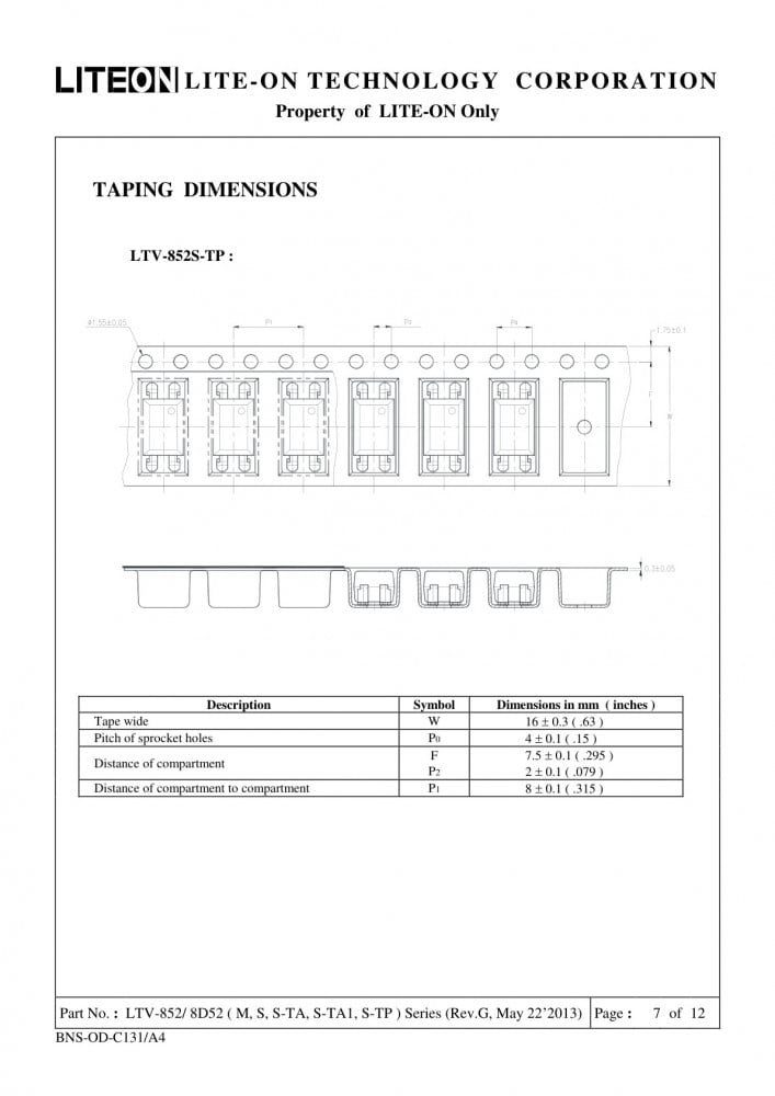 LTV-852 datasheet page 8