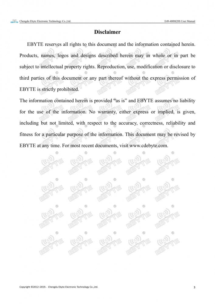 E49-400M20S manual page 3