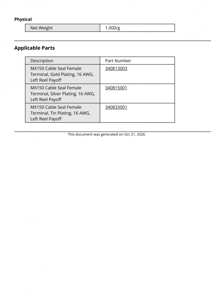 Tooling document preview, page 3