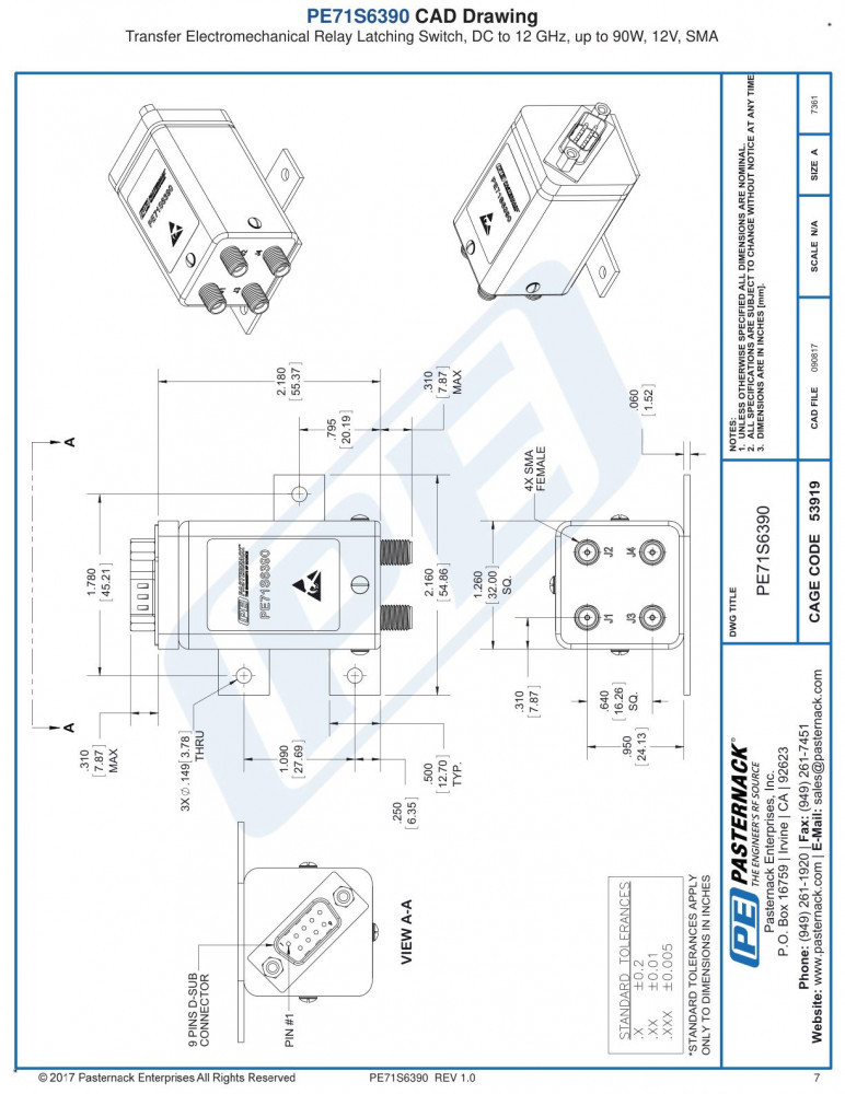 PE71S6390 datasheet page 7