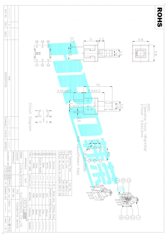 K8-5851D-N1 technical document preview