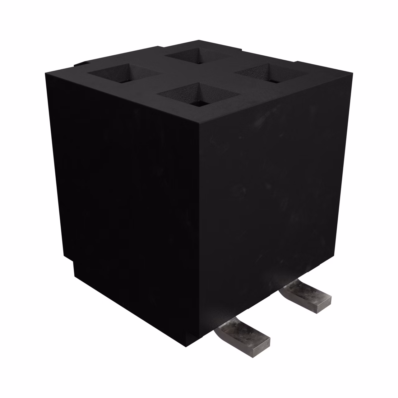 Milli-Grid Vertical Receptacle, 2.00mm Pitch, Dual Row, Surface Mount, Tube, 0.38µm Gold (Au) Plating, 4 Circuits for sale