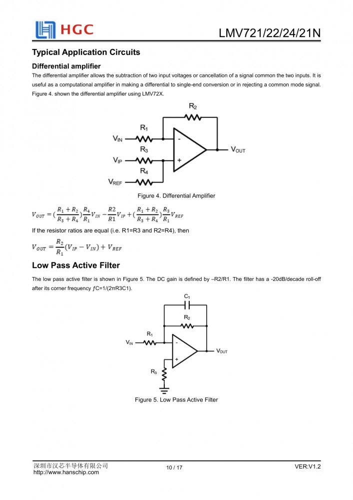 LMV724DRG datasheet page 10