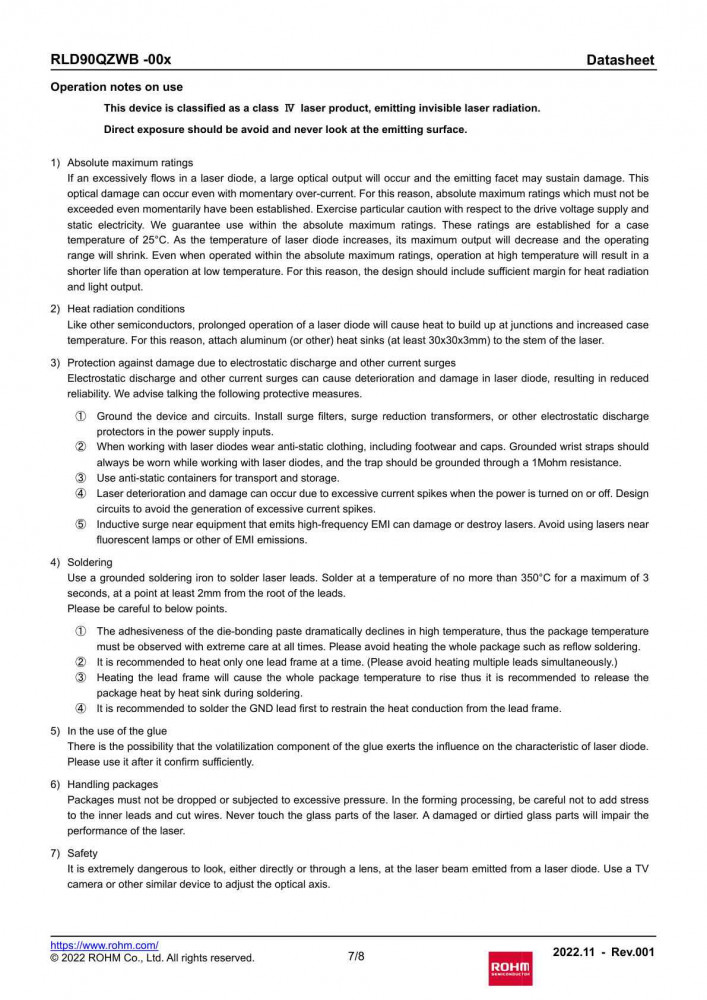 RLD90QZWB-00A technical document page 7