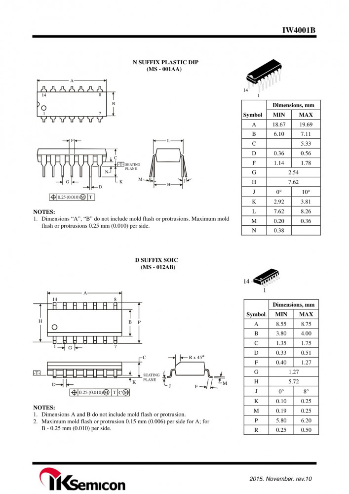 IW4001BDT datasheet page 5