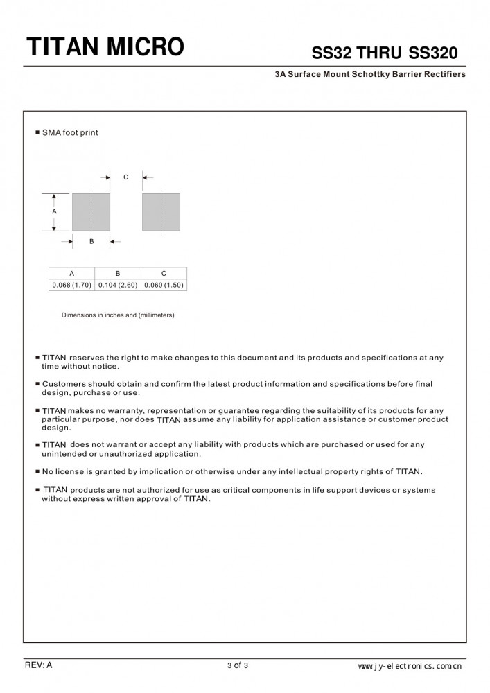 JingYang SS34X datasheet page 3