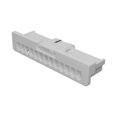 DuraClik ISL Wire-to-Board Receptacle Housing, Single Row, White, 13 Circuits for sale