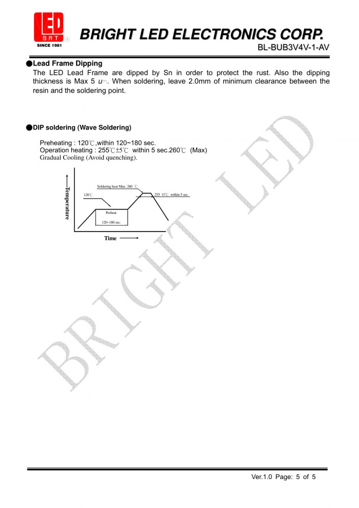 BL-BUB3V4V-1-AV datasheet page 5