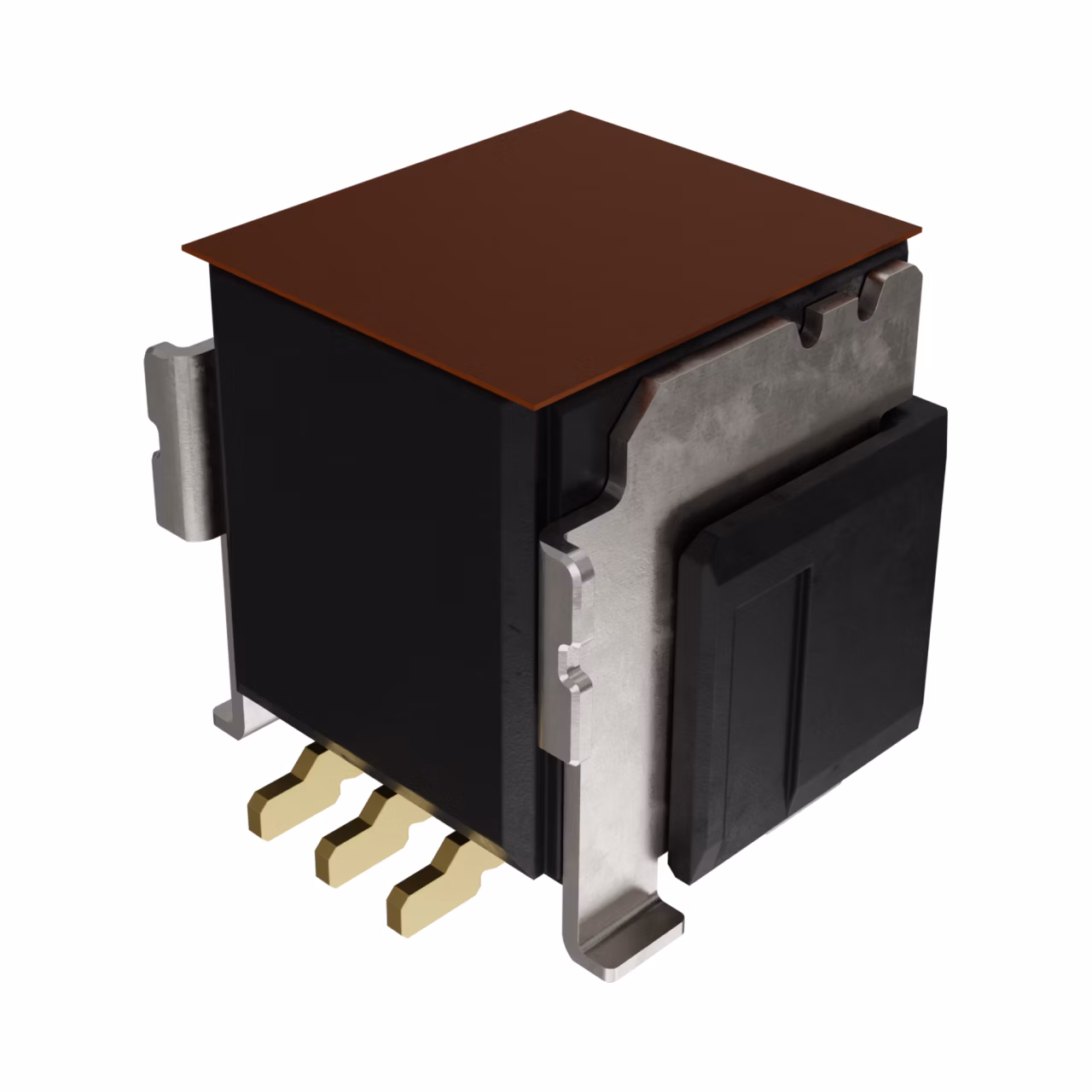 1.00mm Pitch, Rely-On PCB Header, Single Row, Vertical, Surface Mount, 0.38µm Gold (Au) Plating, Inner Positive Lock, 3 Circuits, Black for sale