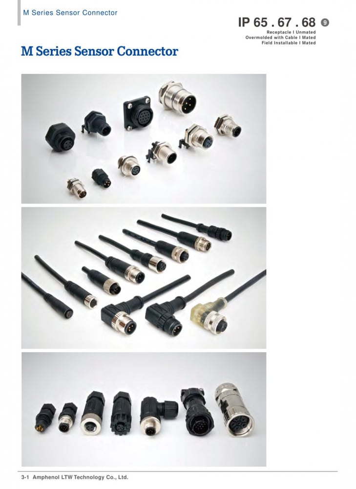 Amphenol M Series catalogue page 2