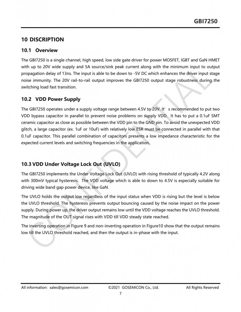 GBI7250 datasheet page 7