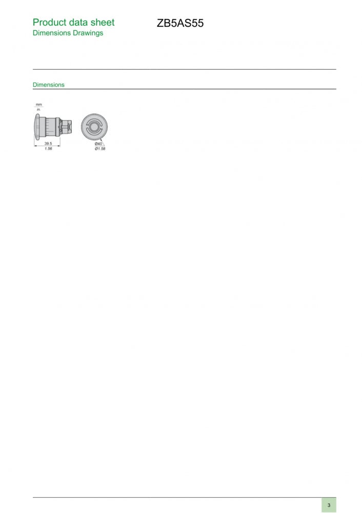 ZB5AS55 technical document page 3