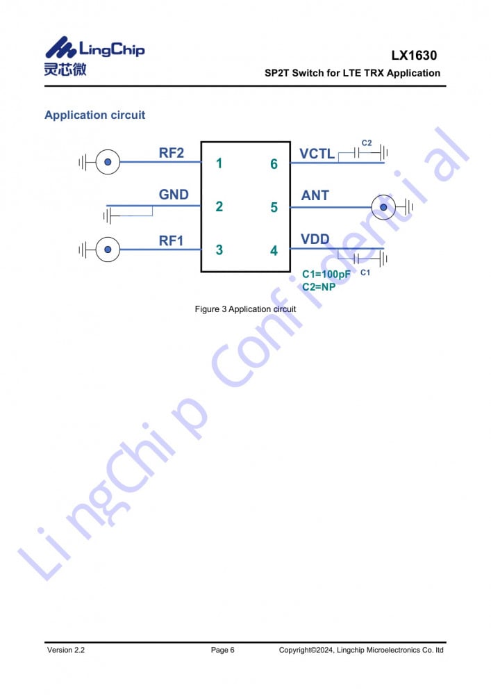 LX1630 technical document page 6