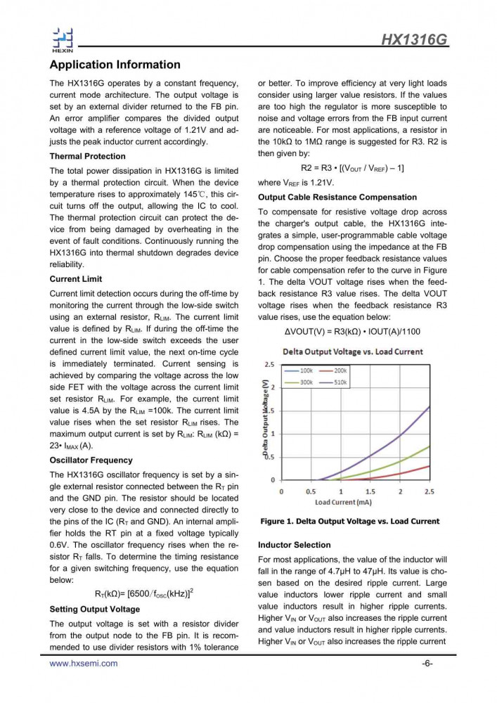 HX1316G-APC datasheet page 6