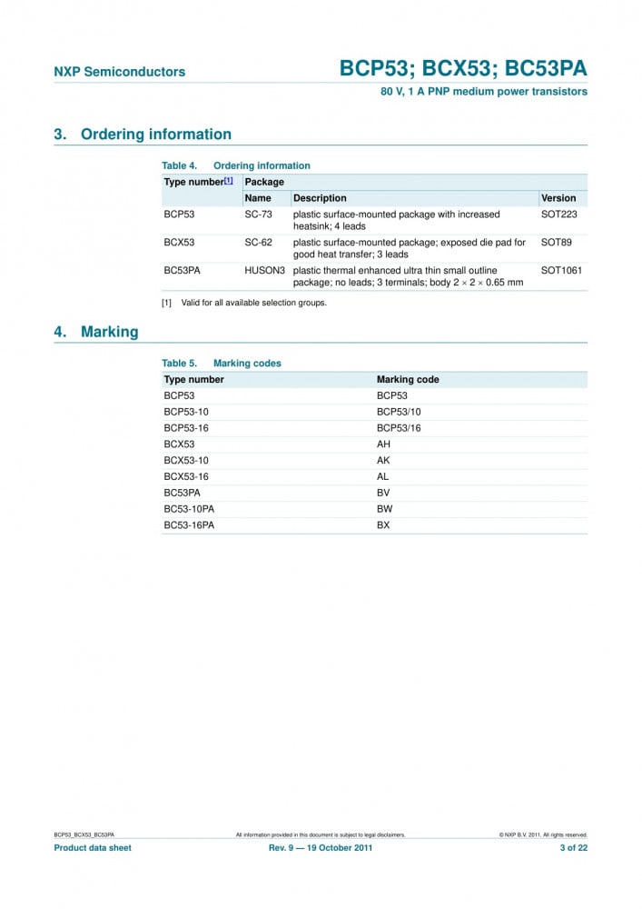 BCP53-16,115 datasheet page 3